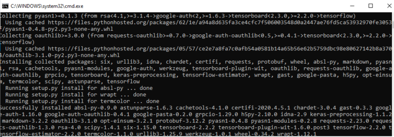 How To Install Tensorflow In Python Youtube Riset